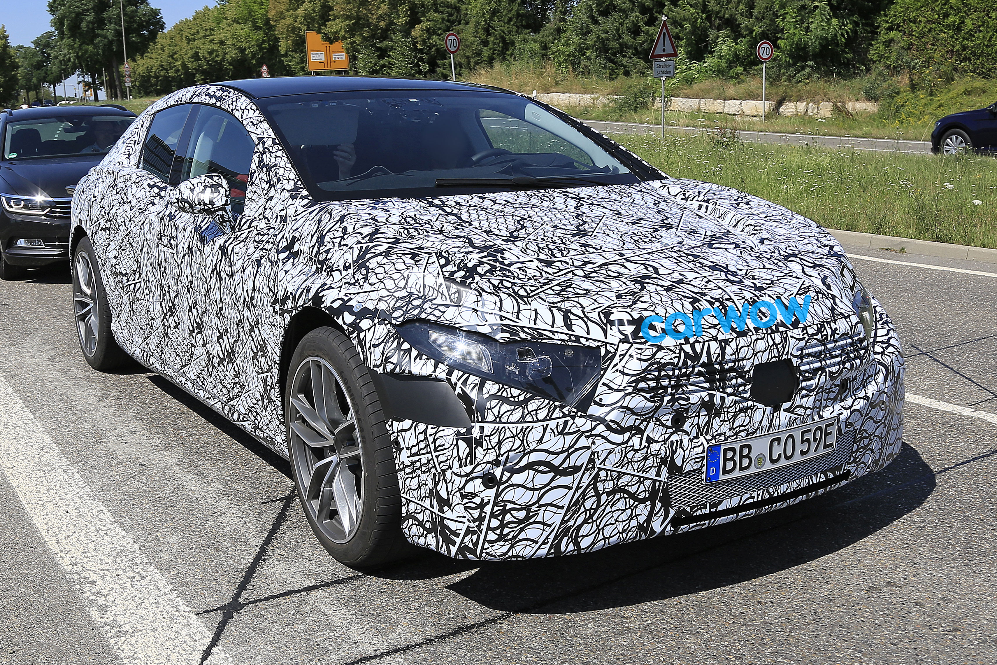 Mercedes EQS S class sized Tesla competitor Spy pictures VW Vortex Volkswagen Forum