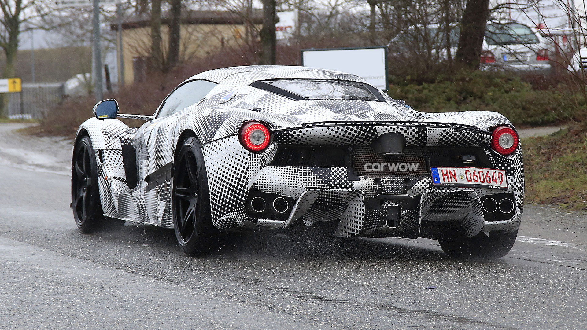 New Ferrari hybrid hypercar spotted – is it the new Le Mans race car ...
